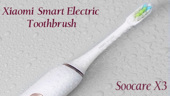 Soocare X3: Xiaomi's New Smart Electric Toothbrush for USD 35