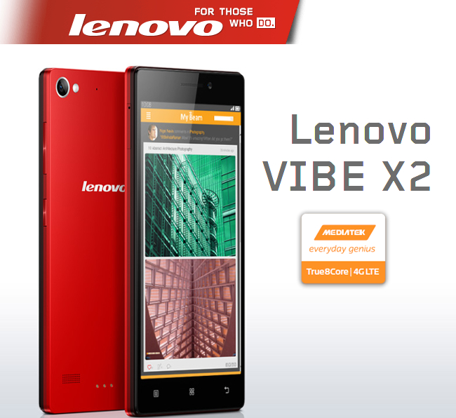 Lenovo Vibe X2: Octa-Core Smartphone Listed on Company's India Site