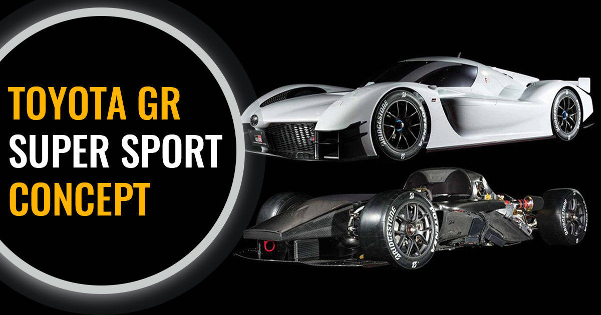 Toyota Is working On GR Super Sport Concept
